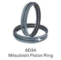 China EXCAVATOR ENGINE PISTON RING SERIES FOR 6D34 MITSUBISHI for sale