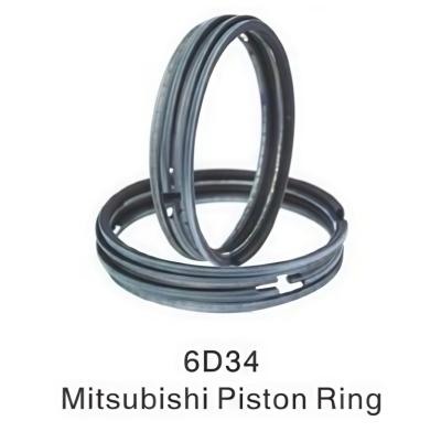 China EXCAVATOR ENGINE PISTON RING SERIES FOR 6D34 MITSUBISHI for sale