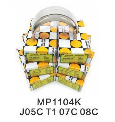 China EXCAVATOR MAIN & CONROD BEARINGS SET FOR MP1104K J05C T1 07C 08C for sale
