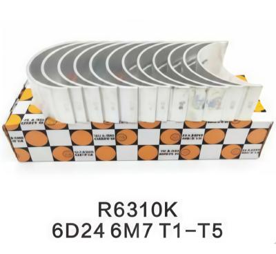 China EXCAVATOR MAIN & CONROD BEARINGS SET FOR R6310K 6D24 6M7 T1-T5 for sale