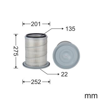 China FS633/4484495/KS501 For ZX135US-6 Complete Filter Kit for sale