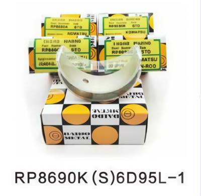 China EXCAVATOR MAIN & CONROD BEARINGS SET FOR RP8690K (S)6D95L-1 for sale