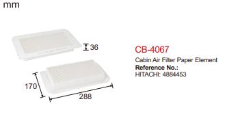 China FS6995/CB4006/CB4067/4484495/KS569C/KS5962/CH924/P807/CH1011T For ZX450H-6 6WG1TQA Complete Filter Kit for sale