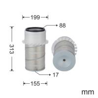 China FS715/KS2182/KS218/P814/P813/P851/CH636X For SH265 4D31 Complete Filter Kit for sale
