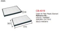 China CA851/CB4019/CB4018/11708551/11708554/11110474/WF2096/CH1125/P813/CH1003T/KNJ0288 For EC210BLC D6D Complete Filter Kit for sale