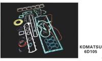 China EXCAVATOR ENGINE OVERHAUL KIT FOR KOMATSU 6D105 for sale