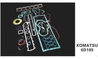 China EXCAVATOR ENGINE OVERHAUL KIT FOR KOMATSU 6D105 for sale