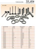 China EXCAVATOR ENGINE VALVES for sale