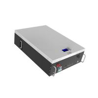 China 51.2V LiFePO4 Wall-Fixed 100Ah Home Solar Energy Storage Battery with 6000 Cycle Life for sale