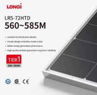 China Longi Hi-Mo 6 Explorer LR5-72HTD Dual Glass Solar Power Modules 4.0mm2 Cable 560-585W for sale