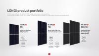 China Longi 550W Half Cell Solar Panel Monocrystalline Module and for Solar Energy System for sale