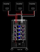 China 51.2V 100Ah Rack-Mounted LiFePO4 Lithium Ion Batteries 5.12Kwh with LFP Anode Material for sale