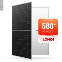 China Longi 565W 570W 575W 580W 585W Half Cell Mono Facial PV Panels for Solar Panel Systems for sale