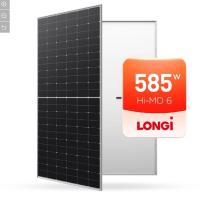 China Longi 565W 570W 575W 580W 585W Half Cell Mono Facial PV Panels for Solar Panel Systems for sale