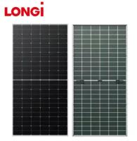 China 182mm*182mm Cell Size Longi LR5-72HTD 560-585W Double Glass Bifacial Solar Panel for sale