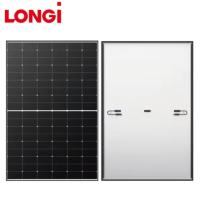 China Longi 420W 425W 430W 435W 440W Solar Cell Popular Selling Solar Panel 440W Black Color for sale
