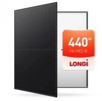 China LR5-54HTB 440W 445W 450W Solar Panel Pure Black Solar Cell for Solar Power System for sale