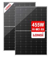 China Monocrystal Silicon Cell Type Longi Solar Module LR5-54HTH 445W 450W 455W Solar Panel for sale