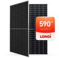 China 560W 565W 570W 575W 580W 590W Longi Himo7 Solar Panel LR5-72HGD N-Type Double-Glass PV Module for sale