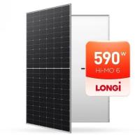 China 182mmx182mm Cell Longi Hi-Mo X6 590W 595W 600W 144 Half Cell Solar Module LR5-72HTH for sale