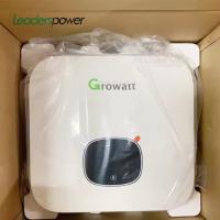 China Growatt Solar Inverter MIN 2500-6000TL-X Single Phase 2500W-6000W PV Solar On Grid Inverter for sale