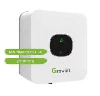China 10KW Single Phase Split Phase On Grid Solar Inverter With 2 or 3 MPPT by Growatt MIN for sale