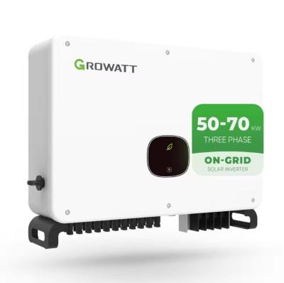 China 50KW Growatt MAC 50-70KTL3-X Three Phase On Grid Inverter for Solar Energy Conversion for sale