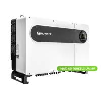 China Output Frequency 50/60HZ Growatt MAX50-80KTL3 LV Solar Power Inverter for Commercial for sale