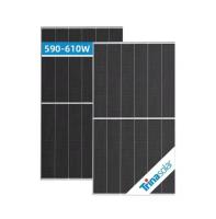 China Trina Vertex 610W Monocrystalline Bifacial Solar Panel Half Cut Cell Photovoltaic Module for sale