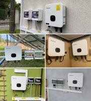 China 3000W 4000W 5000W Growatt Mod3-10KTL3-XH On Grid Off Grid Inverter Input Voltage 600V for sale