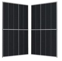 China Trina Solar Panel 210mm Cell Bifacial Solar Panels with 3.2mm High Transmission Glass for sale
