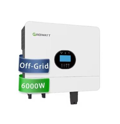 China Growatt SPF 6000 ES Plus 6Kw Solar Panel Inverter Single Phase for Off-Grid PV Systems for sale