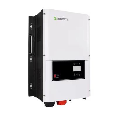 China Growatt Off Grid Inverter SPF 4-12KT HVM 8000W 10KW 12KW Single Phase DC/AC Inverters for sale