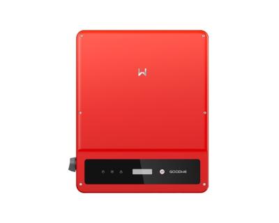 China Red Goodwe SDT G2 Series Solar Inverter 2 MPPTs 17kw 20kw 25kw for On Grid Three Phase for sale