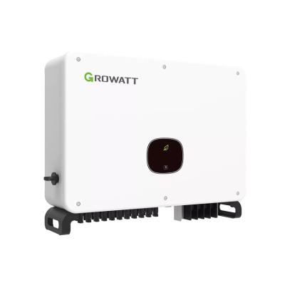 China Growatt Three Phase Solar Inverter 50kw 60kw 70kw 98.8% Solar Energy Storage Inverter for sale