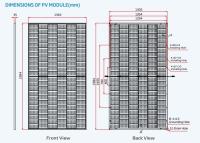 China Trina TSM-DEG21C.20 Monocrystalline Solar Panel with Bifacial PERC Cell and 210 mm for sale
