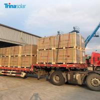 China Trina TSM-DEG21C.20 Monocrystalline Solar Panel with Bifacial PERC Cell and 210 mm for sale