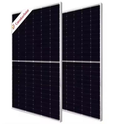 China BiHiKu7 CS7N-MB-AG 640W-670W 210mm Half Cut Cell Bifacial Solar Panels from Canada for sale