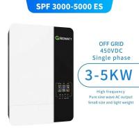 China Growatt 3kW 3.5kW 5kW SPF 3000-5000 ES 48V Battery Off grid Pure Sine Wave Solar Inverter for sale