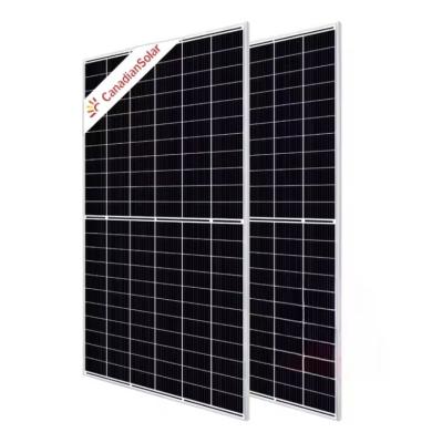 China Style Canadian Double Glass Bifacial Solar Panel 490W-515W Panel Dimensions 1994x1134x30mm for sale
