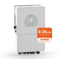 China IP65 Rated Deye Hybrid On Grid Off Grid Three Phase Storage Inverter With 2 MPPT for sale