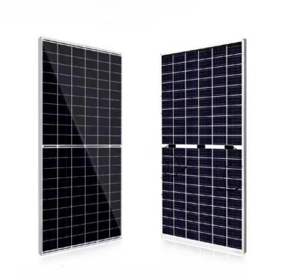 China Mono Crystalline Dual Glass Bifacial Solar Panels 33.6kgs 21.8-23.0% Panel Efficiency for sale