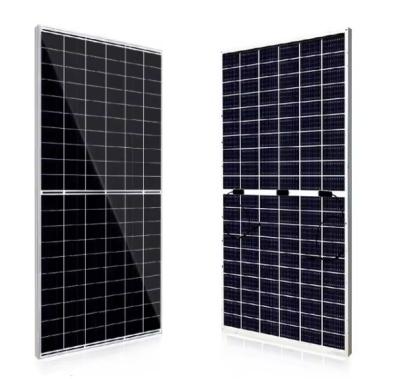 China Bifacial Solar Panels 565W 570W 575W 580W 585W 590W 595W Mono Photovoltaic Solar Module for sale