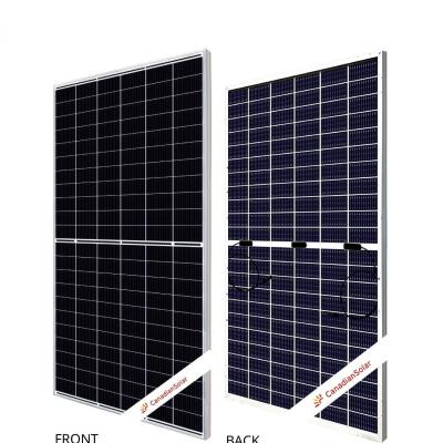 China Monocrystalline Silicon Solar Panel TOPBiHiKu6 CS6.1-60TB-490W-515W N-Type Bifacial TOPCon Technology Cells for sale
