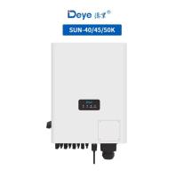 China Deye SUN-40/45/50K-G04 50KW Three Phase Solar Inverter for On Grid Solar Power Systems for sale