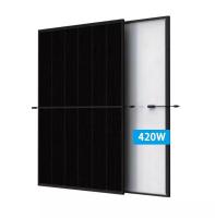 China Solar Panel GLD-425BS 405Ww-425W N-Type All Black Monocrystalline Half Cell Photovoltaic Module for sale