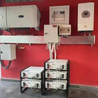 China Deye Hybrid Three Phase Solar Inverter 40kw BM3/4 High Voltage Battery for Commercial for sale
