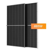 China Anodized Aluminium Alloy Frame N-TYPE Mono-crystalline Solar Panel GLD-710N 675W-710W for sale