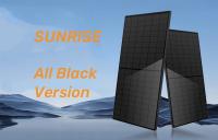 China High Transmission AR Coated Heat Strengthened Glass GLD-440BDG Bifacial Solar Panel for sale