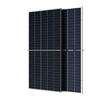 China Anodized Aluminium Alloy Frame 695W 132 Cells Solar Panels Bifacial Dual Glass Mono Module for sale